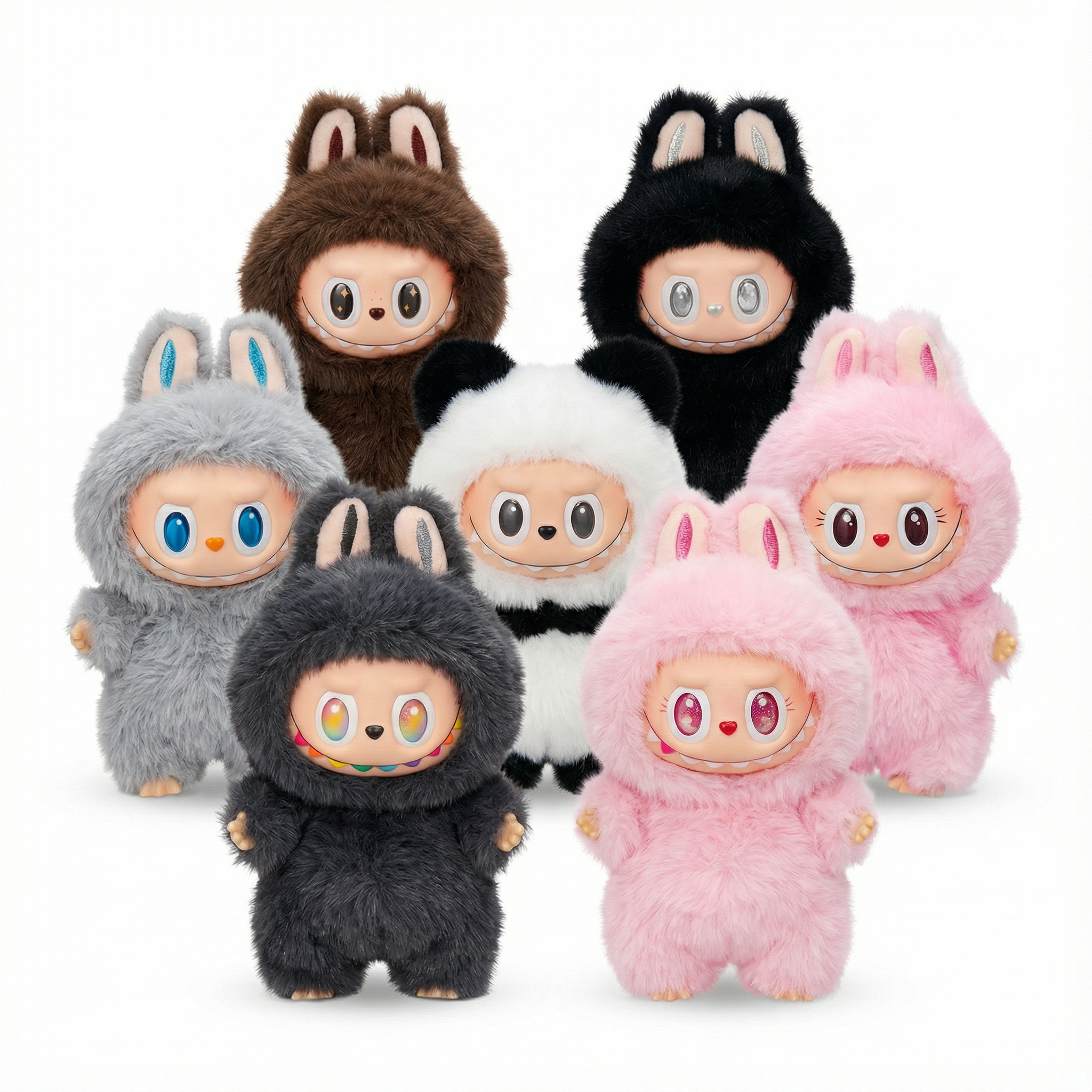 Labubu Mini 17cm Plush Doll - The Monsters Collection – YYmart-Toys