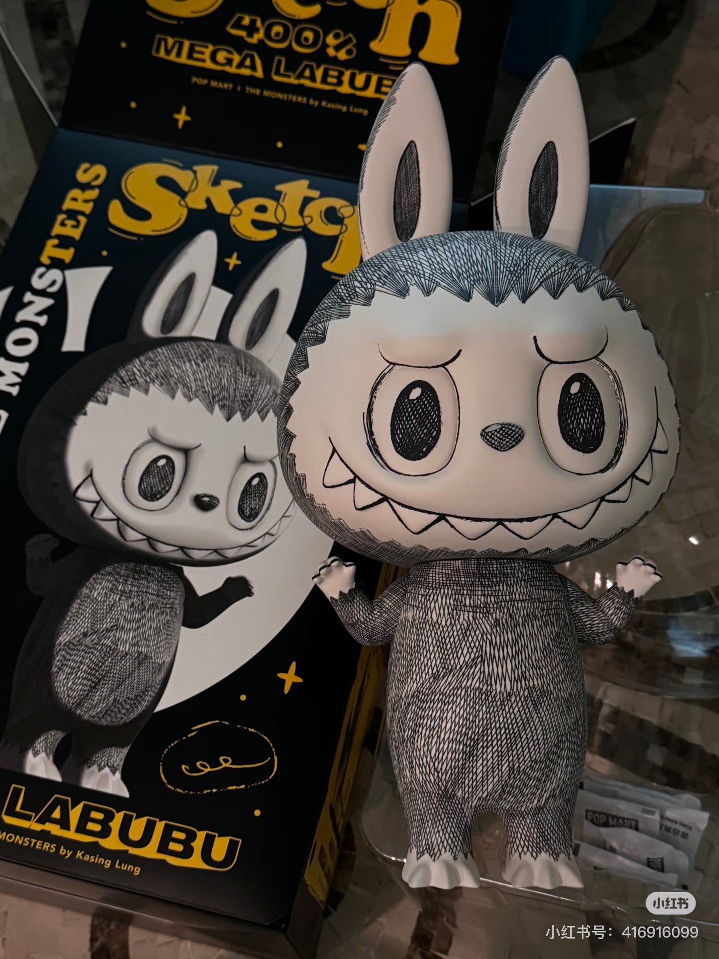 labubu sketch 400% – YYmart-Toys